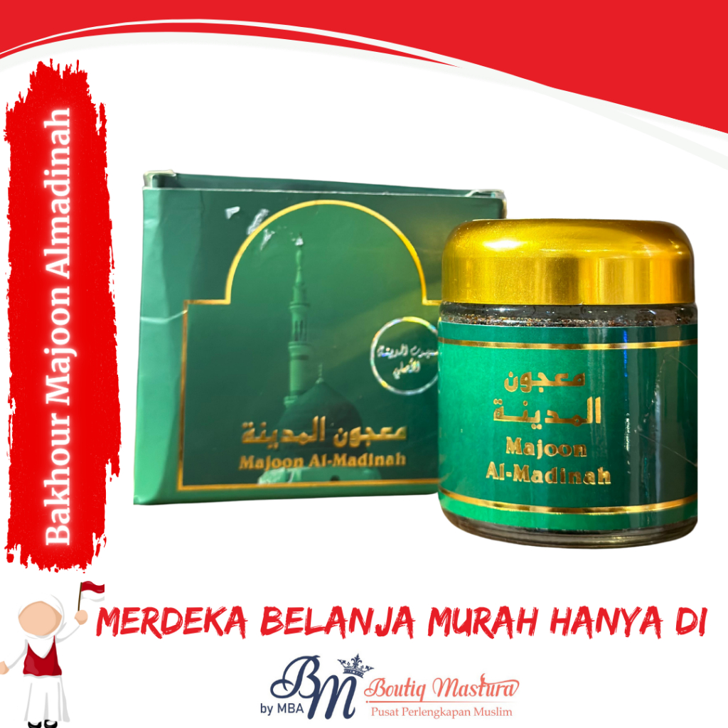 Jual Bakhoor Arab Saudi MAJOON AL MADINAH By Almas Dupa Arab | Shopee ...