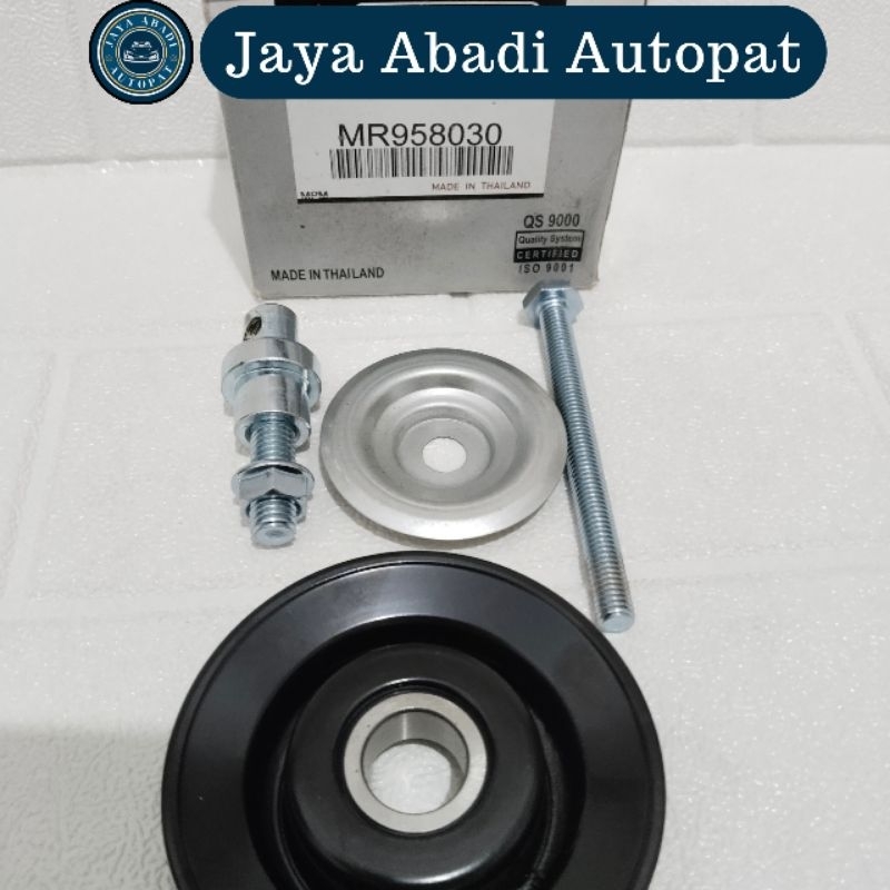 Jual PULY/PULLEY TENSIONER FAN BELT AC TRITON PAJERO SPORT ORIGINAL ...