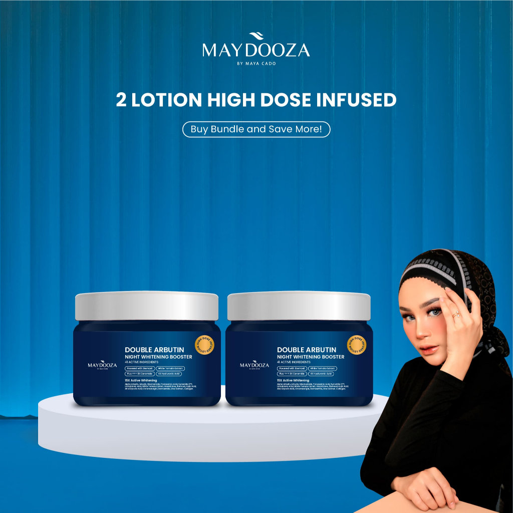 Jual [ Beli 1 Gratis 1 ] Maydooza Body Lotion Infused 15x Active ...