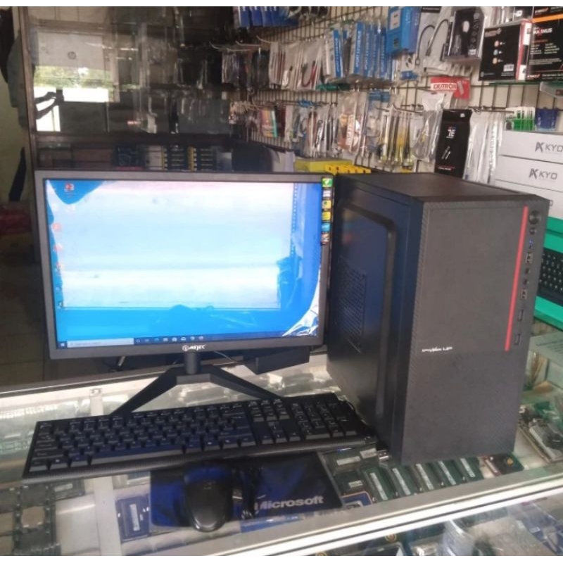 Jual Cpu Rakitan Fullset i3 Gen3 Ram 8Gb Ssd 128GB New | Shopee Indonesia