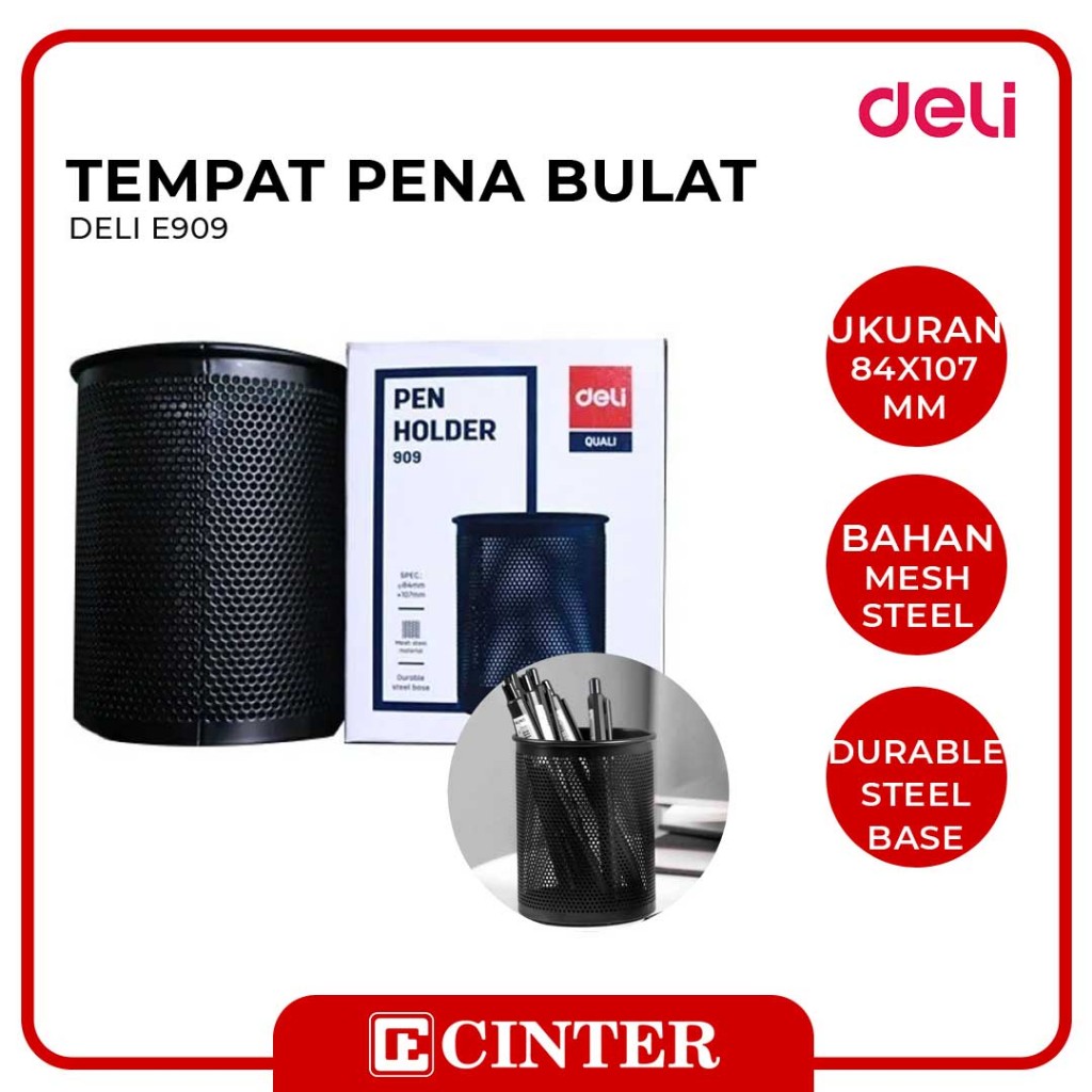 Jual DELI - Desk Organizer /Pen Stand E909 Jaring ( DLD0001710) | Shopee Indonesia