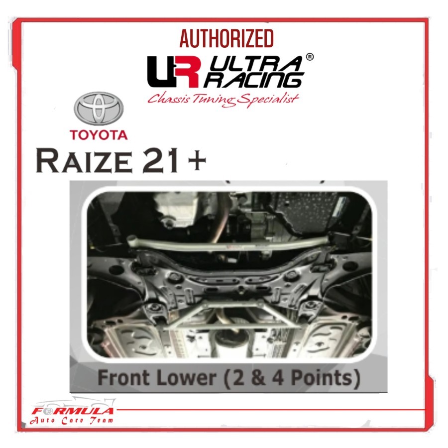 Jual Front Lower (2p) Stabilizer Ultra Racing Toyota Raize 21+ | Shopee ...