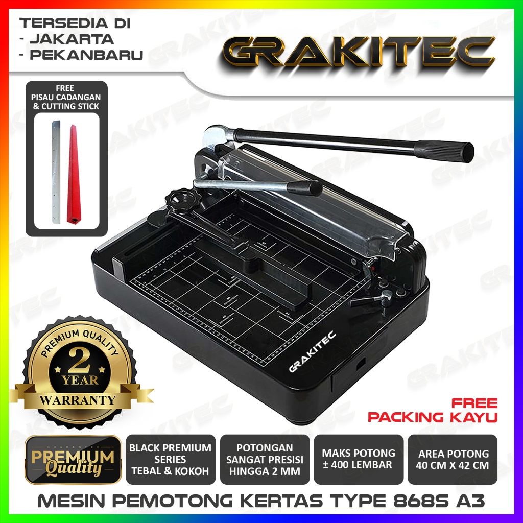 Jual Mesin Thick Layer Paper Cutter A3 Tipe 868s dan A4 Tipe 868s ...