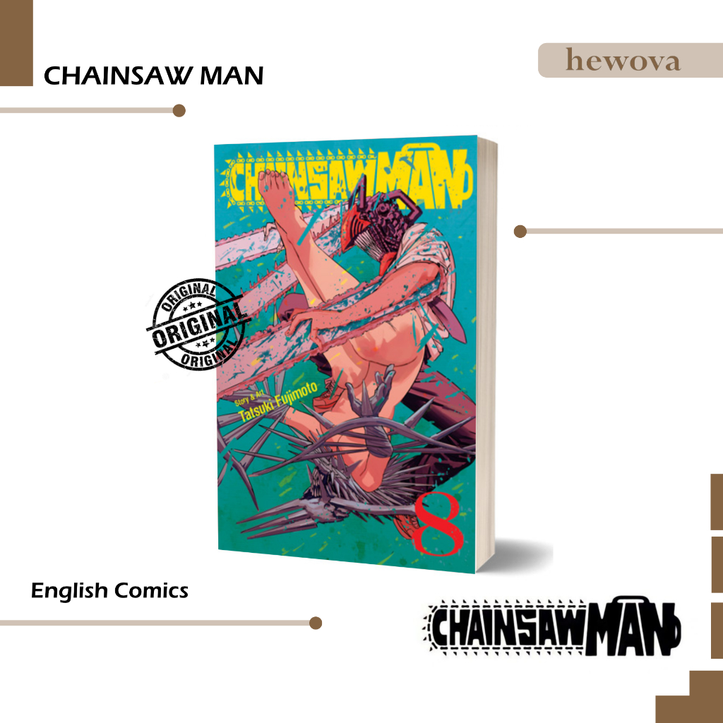 Jual Komik Chainsaw Man Volume 8 - Tatsuki Fujimoto | English | Shopee Indonesia
