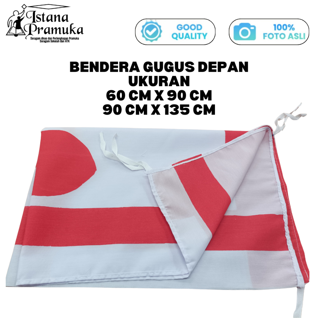 Jual Bendera Gusus Depan / Bendera GUDEP - Istana Pramuka | Shopee ...