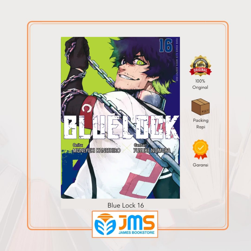 Jual Komik Blue Lock 16 Muneyuki Kaneshiro Yusuke Nomura | Shopee Indonesia