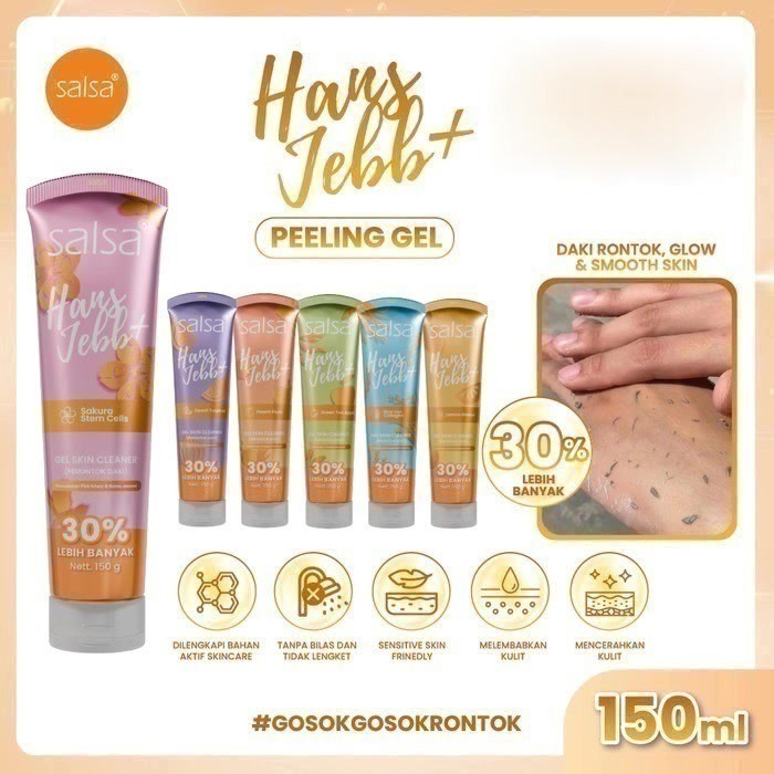 Jual Salsa Hans Jebb - Gel Skin Cleaner 110gr/Perawatan Tubuh/Pembersih ...