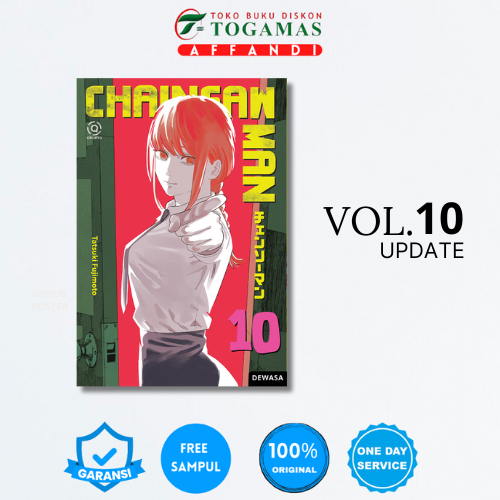 Jual [ UPDATE ] AKASHA : CHAINSAW MAN 10 | VOLUME 1- 10 | TATSUKI FUJIMOTO | Shopee Indonesia