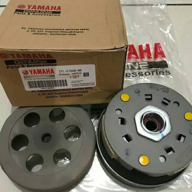 Jual PULLY PULLEY POLLY PULI ASSY MIO SPORTY MIO SOUL KARBU FINO KARBU | Shopee Indonesia