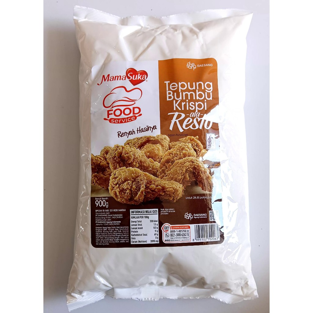 Jual Mamasuka Tepung Bumbu Krispi ala Resto 900GR Mama Suka Mantap ...