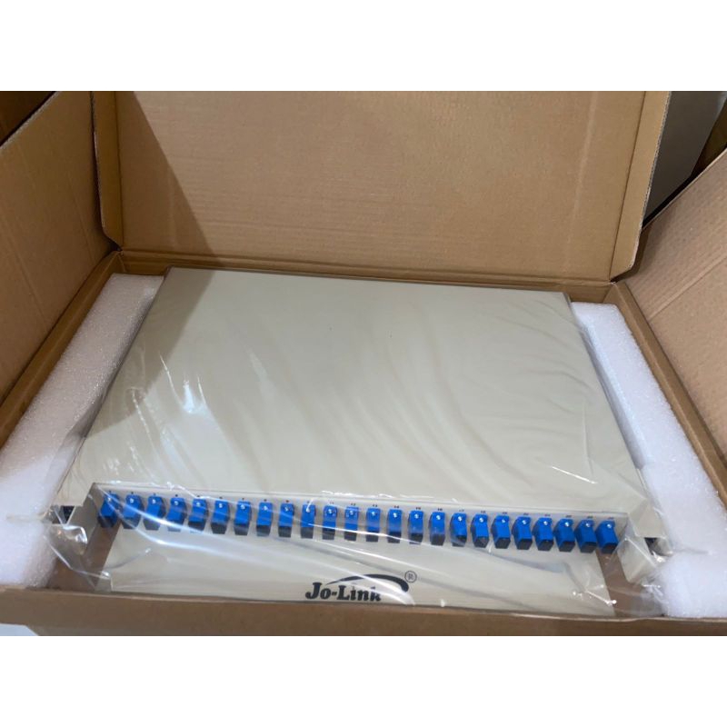 Jual OTB ODF 24 Core SC Fiber Optic Drawer Lengkap Isi - 24Core ...