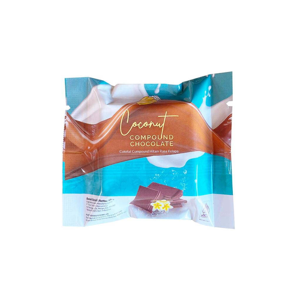 Jual Coconut Compound Chocolate-40g | Shopee Indonesia