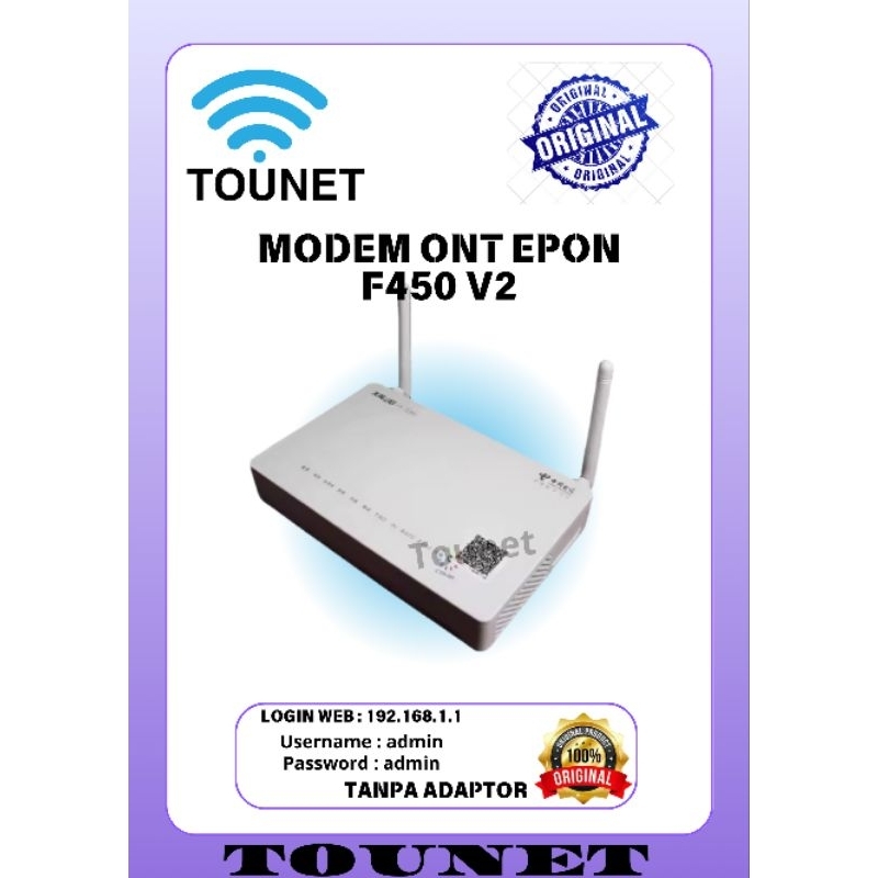Jual Modem Ont Epon F450 V2 Second | Shopee Indonesia