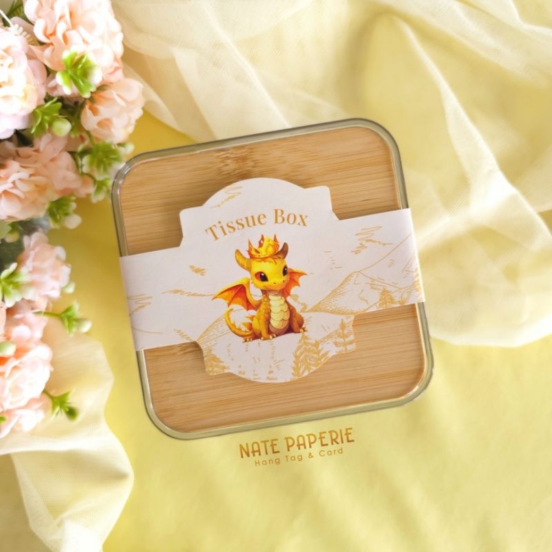Jual Custom Shape Label Hampers Tissue Box | Shopee Indonesia