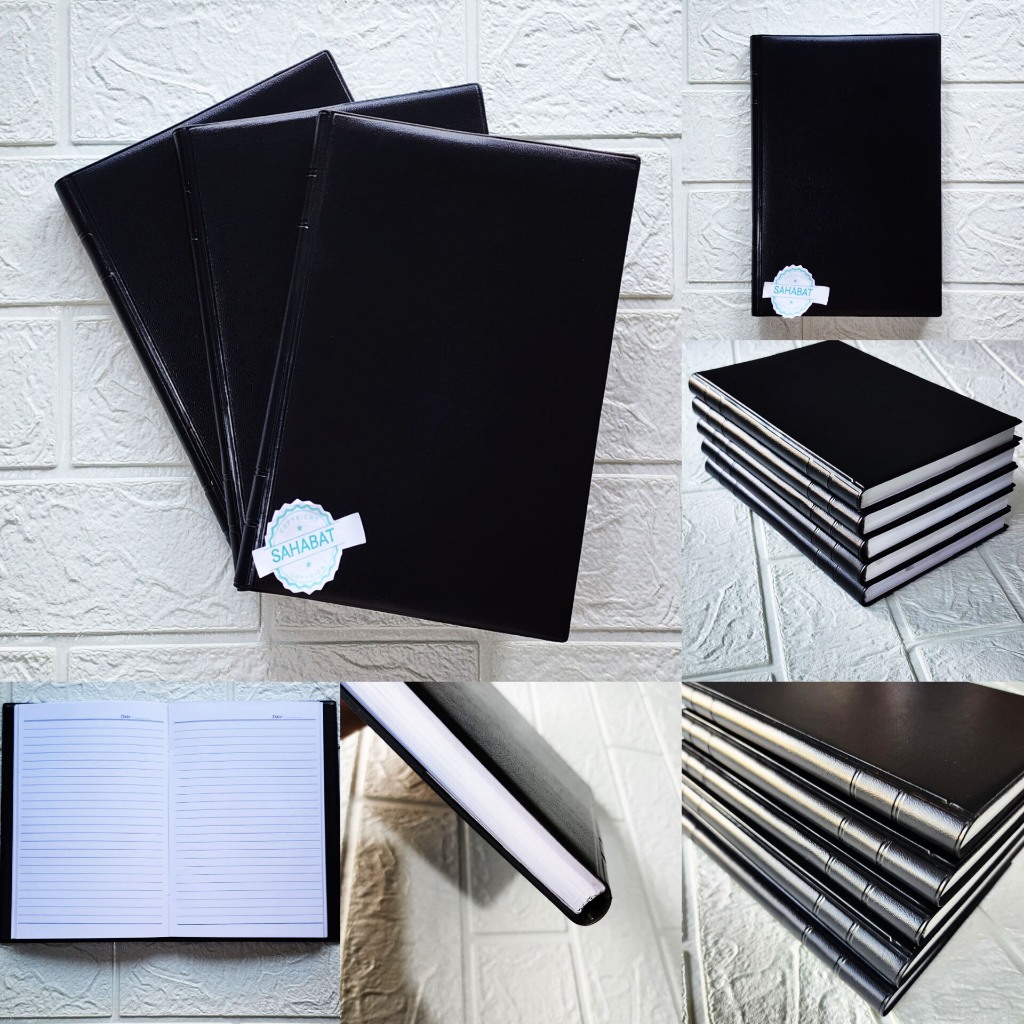 Jual AGENDA POLOS /NOTE BOOK POLOS UKURAN 21,5cmx14cm / NOTEPAD ...