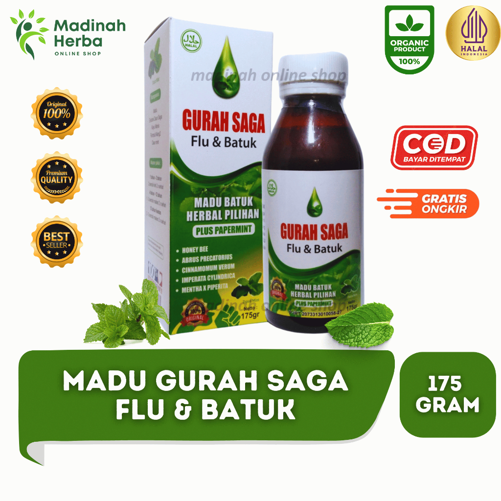Jual Madu Gurah Saga Flu Dan Batuk Asli Untuk Mengatasi Gangguan ...