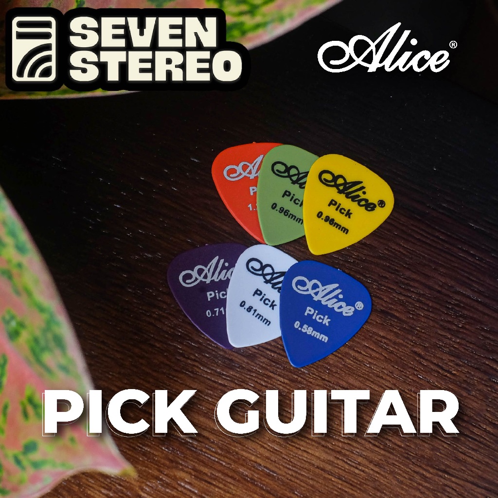 Jual Pick Gitar Akustik Elektrik Alice 4 Pc | Shopee Indonesia
