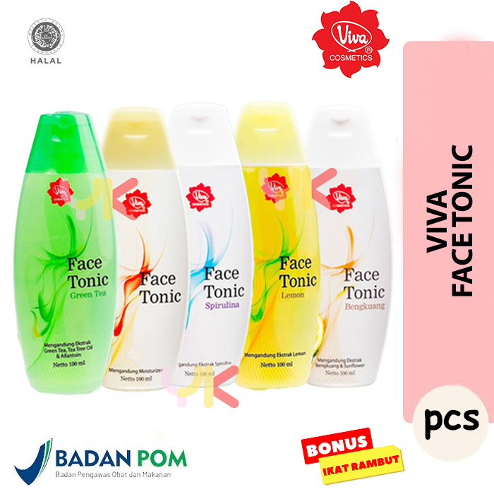 Jual VIVA Face Tonic 100ml (Toner Penyegar Viva) Original BPOM | Shopee ...