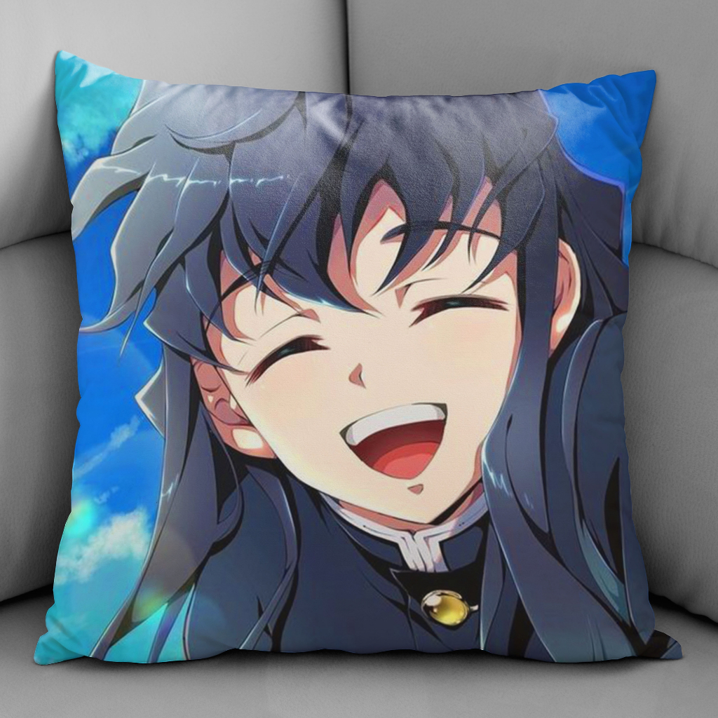 Jual [14 DESIGN] BANTAL SOFA ANIME MUICHIRO KIMETSU NO YAIBA | Shopee ...