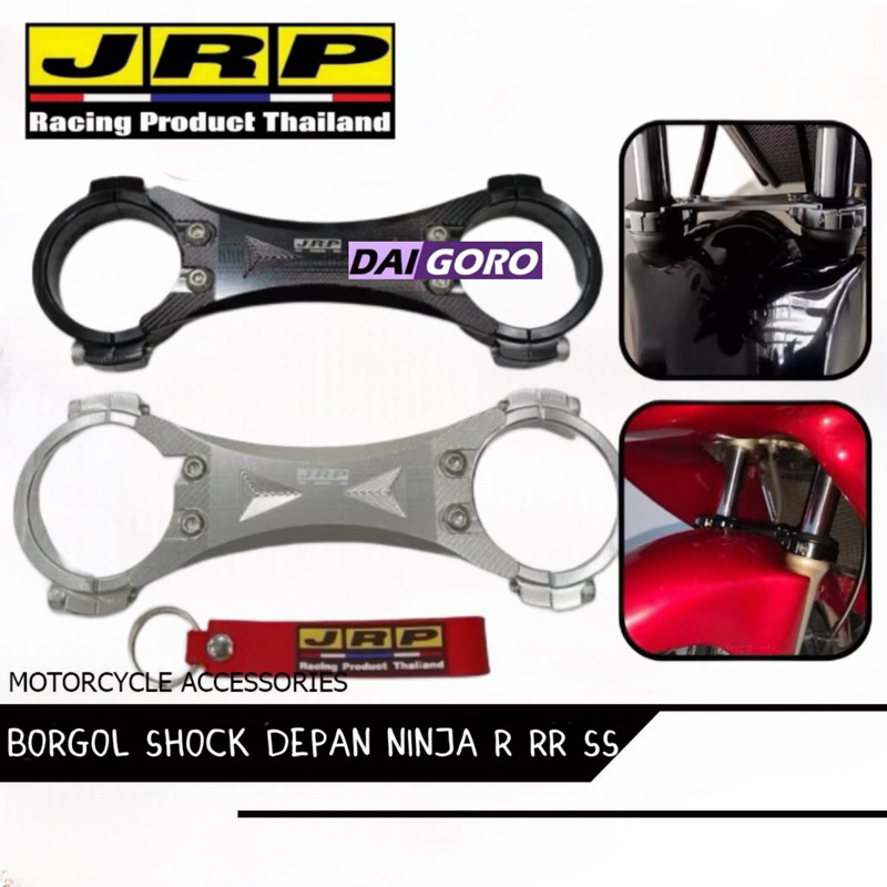 Jual Stabilizer Fork Full Cnc Stabilizer Shock Depan Ninja 150 R RR SS ...