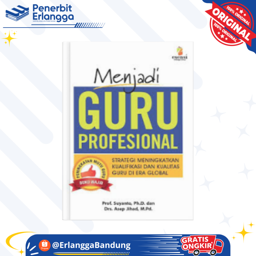 Jual MENJADI GURU PROFESIONAL - ERLANGGA | Shopee Indonesia
