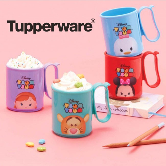 Jual Mug Gelas Tupperware - Tupperware x Disney Tsum Tsum Micro Mug ...