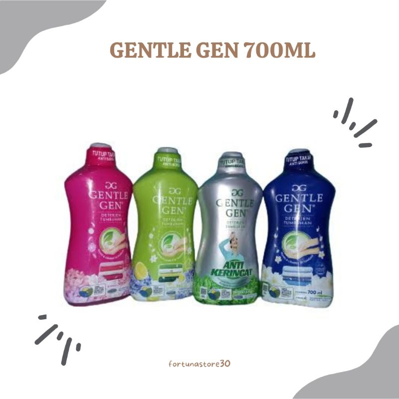 Jual Gentle Gen Detergent Cair 700ml | Shopee Indonesia