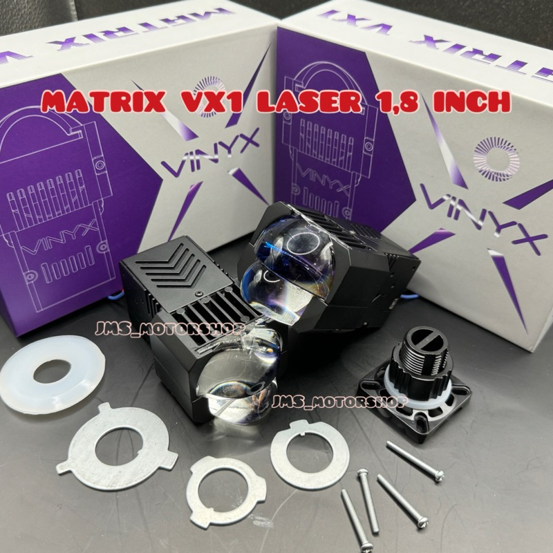 Jual ORIGINALL BILED VINYX MATRIX VX1 TIPE LASER 1,8 INCH MOTOR MOBIL ...