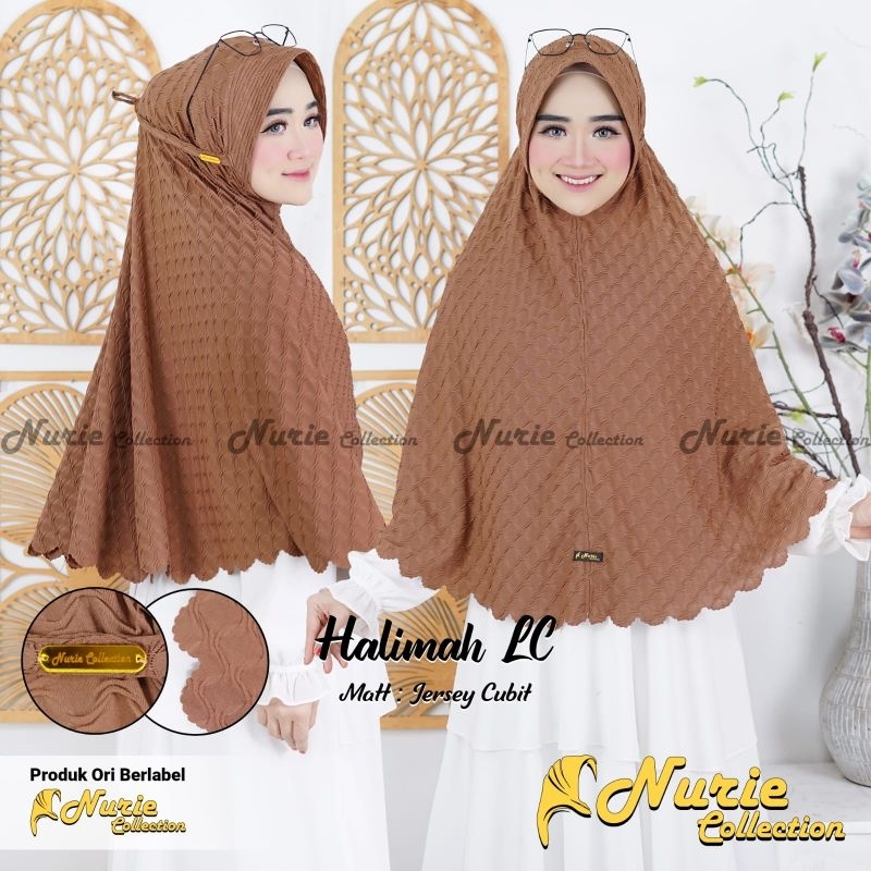 Jual JILBAB KHIMAR SYAR'I/KHIMAR INSTAN PAD ORI NURIE (HALIMAH ...