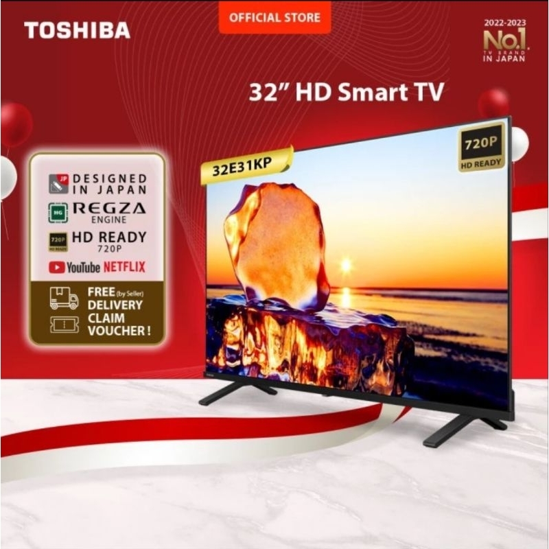 Jual TOSHIBA LED SMART TV HD 32V31LP | Shopee Indonesia