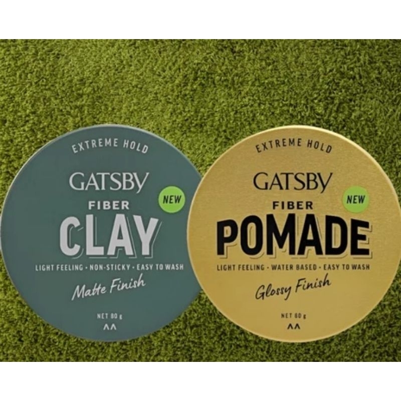 Jual GATSBY FIBER POMADE/ GATSBY FIBER CLAY 80GR | Shopee Indonesia