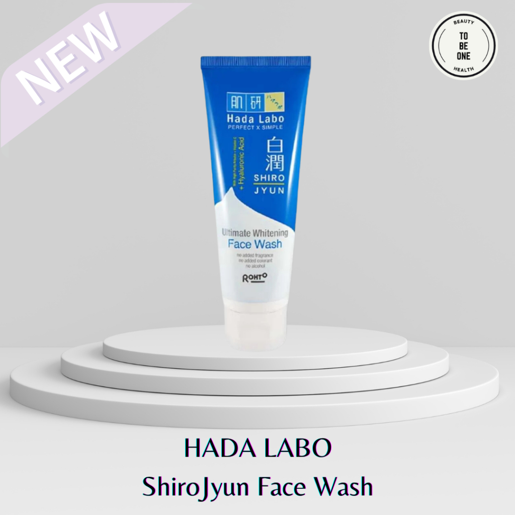 Jual HADA LABO Shirojyun Ultimate Whitening Face Wash HADALABO Sabun ...