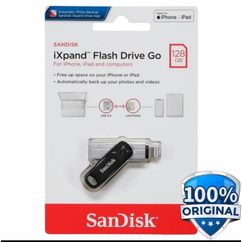 Jual Sandisk Ixpand 32gb 64gb 128gb 256gb Mini Flash Drive Otg ...