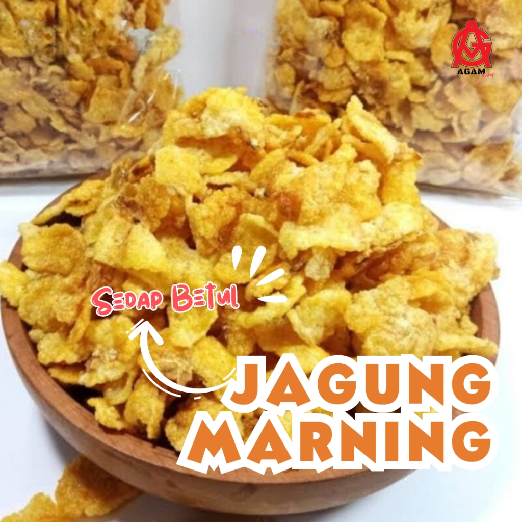 Jual JAGUNG MARNING / JAGUNG GEPREK PELANGI / EMPING JAGUNG / AGAM ...