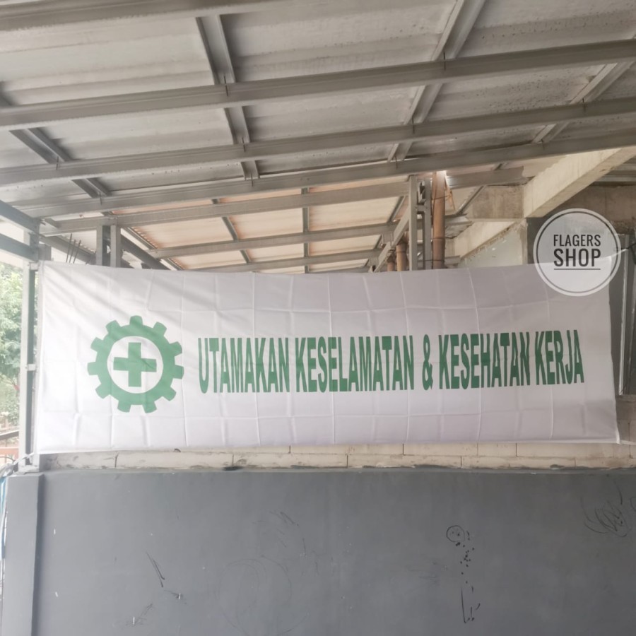 Jual Spanduk Keselamatan/Spanduk K3 1x3 Meter | Shopee Indonesia