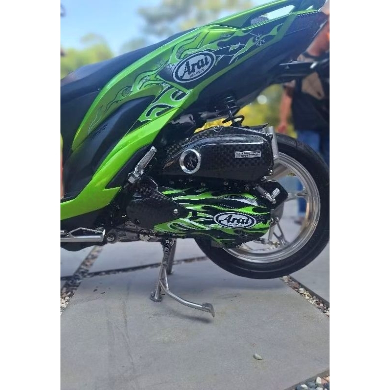 Jual STRIPING STICKER TRANSPARAN CVT VARIO LED OLD/LED NEW GEN 1 DESIGN ...