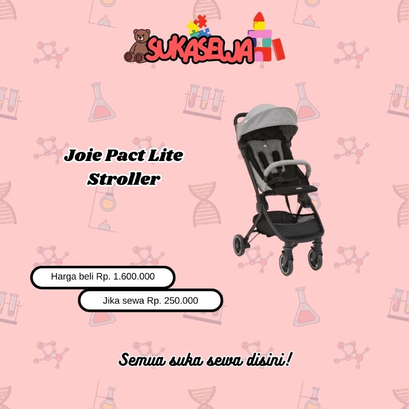 Jual [SEWA] Joie Pact Lite Stroller Cabin Size | Shopee Indonesia
