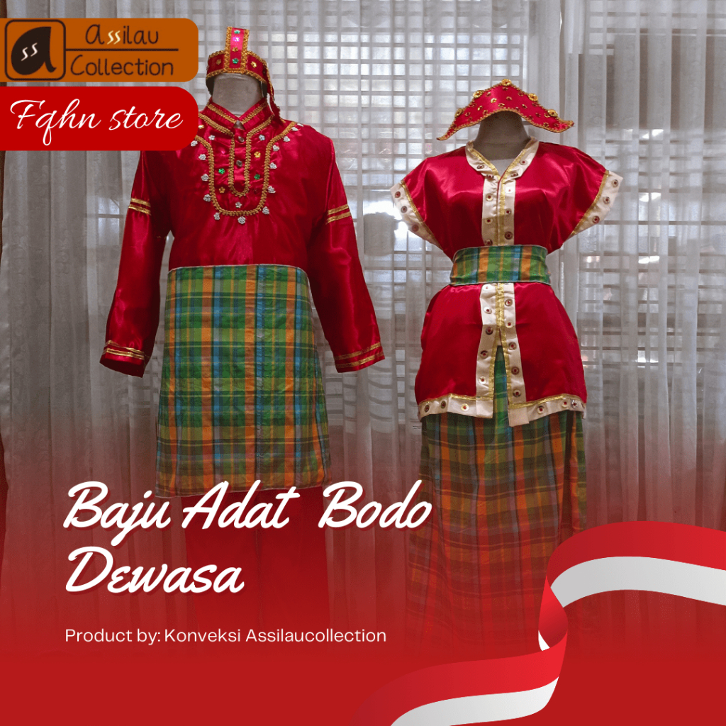 Jual Baju Adat Sulawesi Selatan/baju Bodo Dewasa Satuan (Laki/Cewe) | Shopee Indonesia
