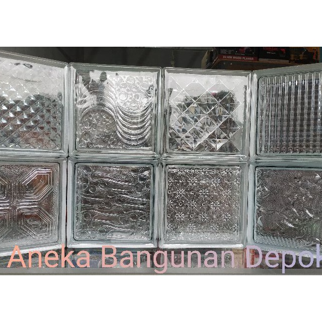Jual HJ6 GLASS BLOCK Dinding Merk MULIA Blok Kaca Roster Kaca Via ...