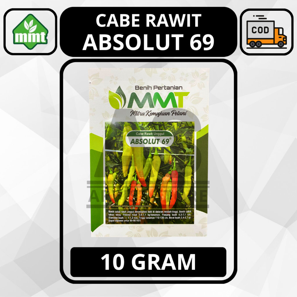 Jual Benih Cabe Rawit Unggul ABSOLUT 69 10 Gram Benih Merdeka Tani ...