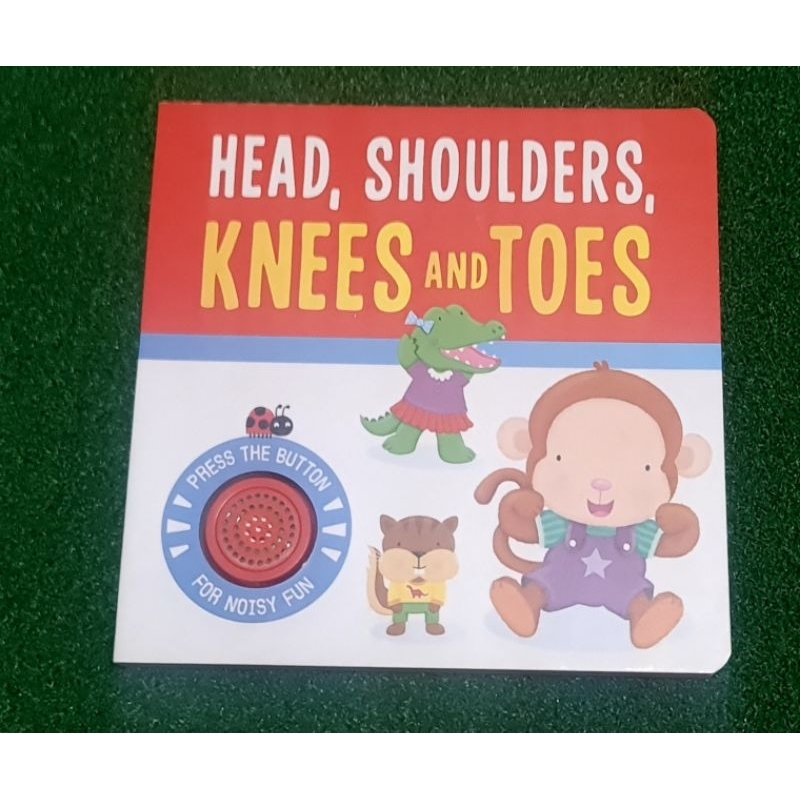 Jual Head, Shoulder, Knees and Toes Melody Sound Board Book | Shopee ...