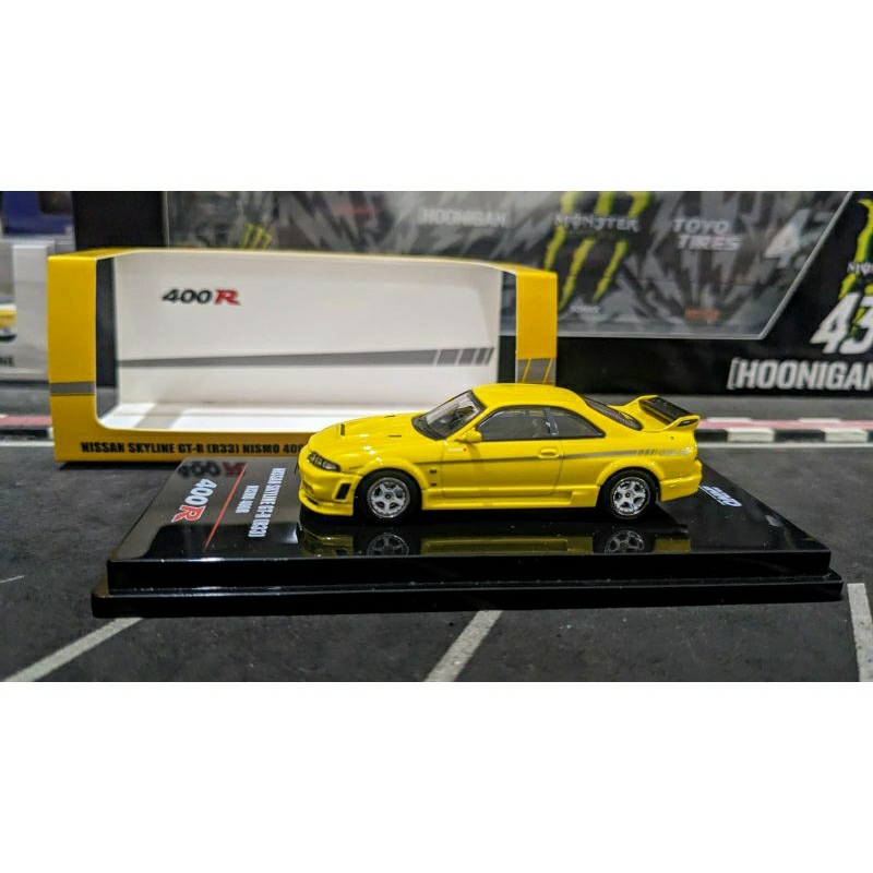 Jual Diecast Inno64 Nissan Skyline GTR R33 Nismo 400R Lightning Yellow | Shopee Indonesia