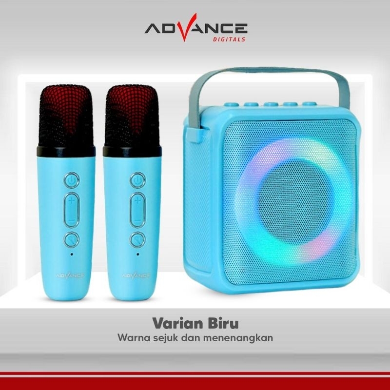 Jual Advance V5 Speaker Bluetooth With 2 Microphone Wireless Ukuran 2 ...