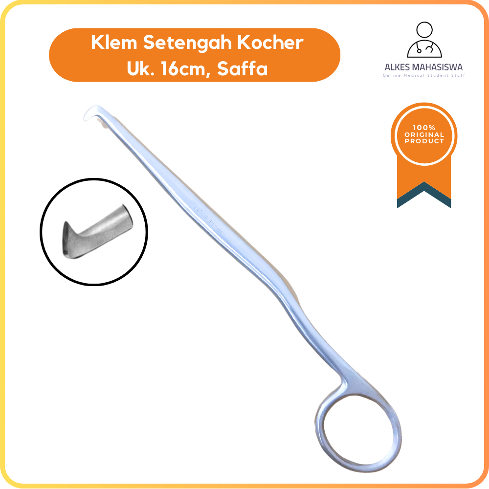 Jual Klem Setengah Kocher/1/2 Kocher/Alat Pemecah Ketuban 16cm Saffa ...