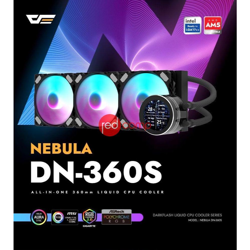 Jual DARKFLASH NEBULA DN360S LIQUID CPU COOLER | Shopee Indonesia