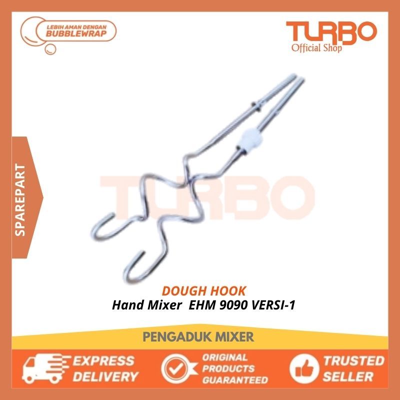 Jual Turbo Hand Mixer Dough Hook Set / Adonan Roti Sparepart Untuk ...