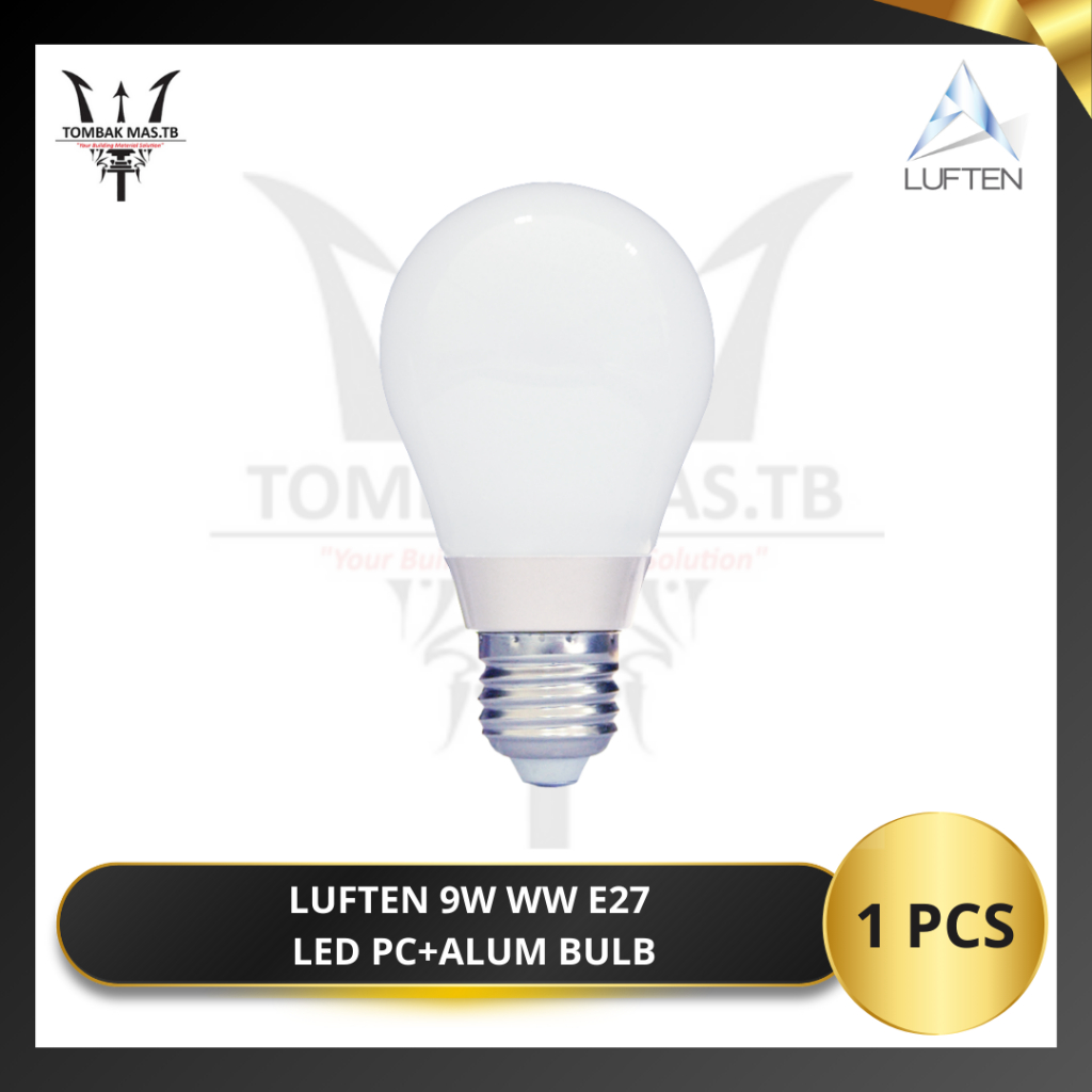 Jual Bohlam Lampu LED Luften 9 Watt - Putih (1pcs) | Shopee Indonesia