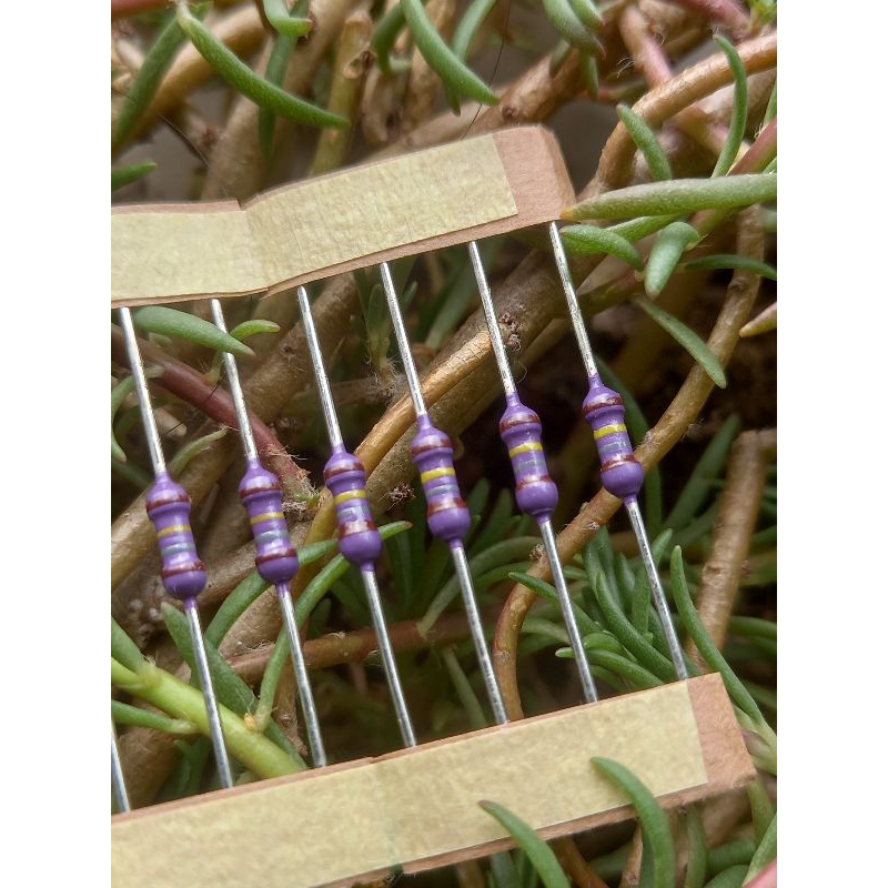 Jual resistor ZERO 180k ohm 1/4 wat 1% large body full coper harga ...