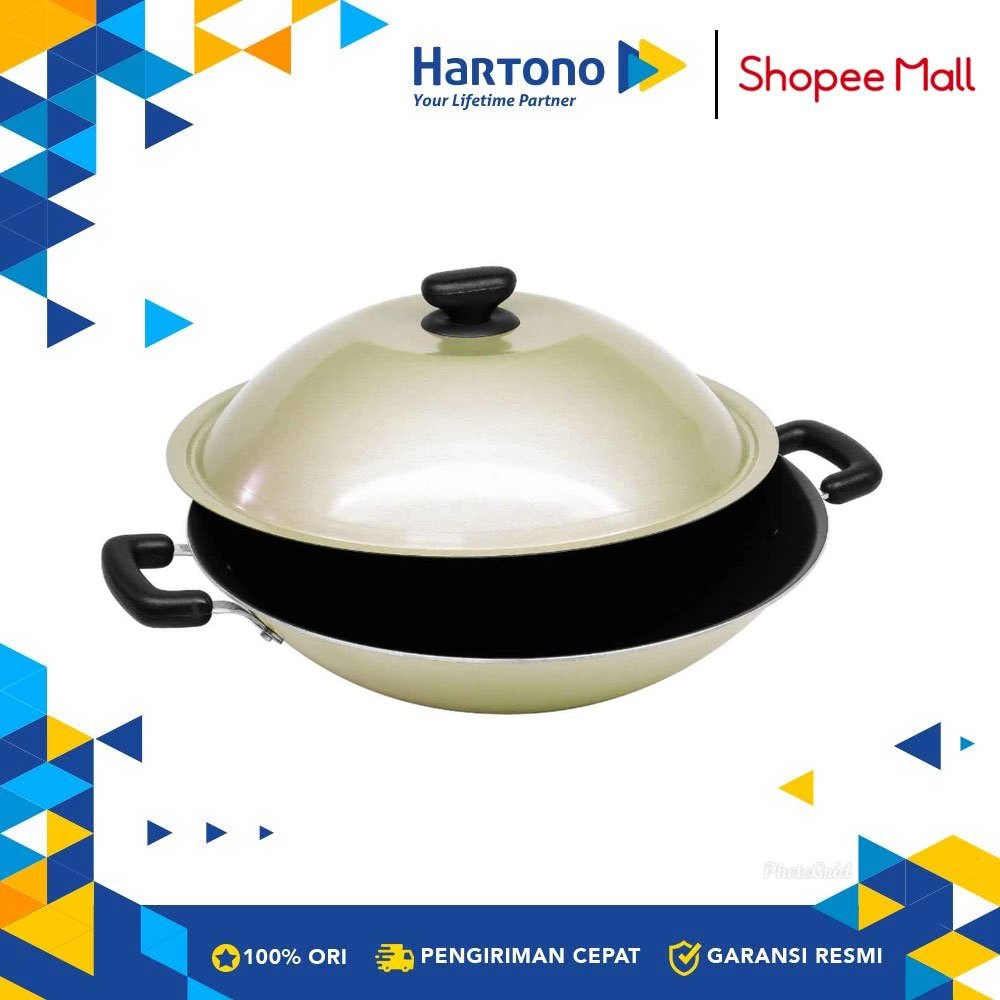 Jual MAXIM Omage Wok With Lid 36 CM NMIMWK36DPS | Shopee Indonesia