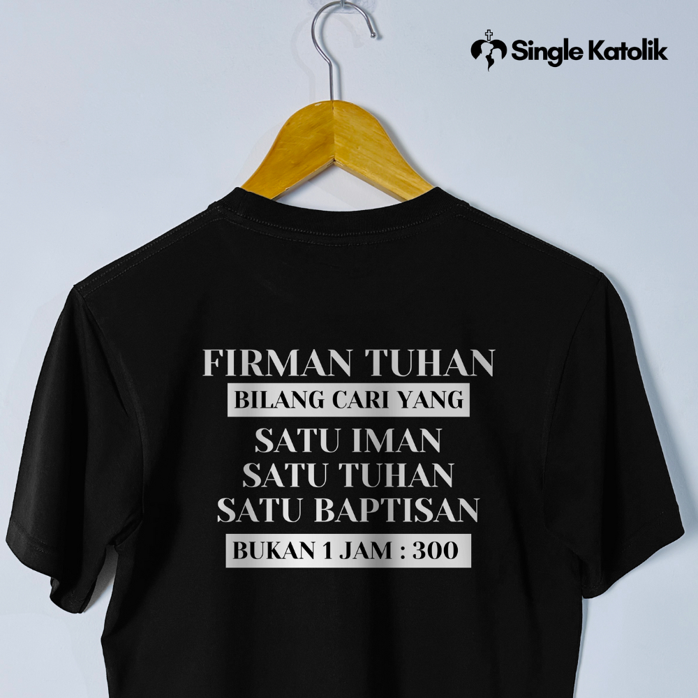 Jual CARI SATU IMAN - 100% Katun Premium - Single Katolik Official ...